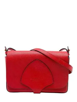 Burberry Hampshire Goatskin Crossbody Bag - Red