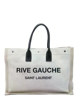 Saint Laurent Rive Gauche Tote Bag - Neutrals