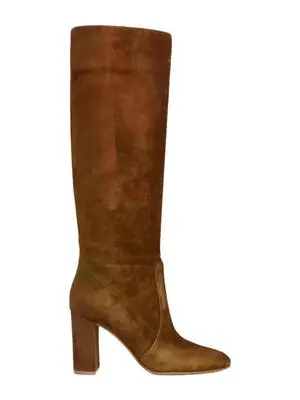 GIANVITO ROSSI Glen Suede Boots - Brown
