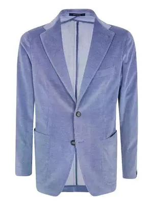 Tagliatore Montecarlo Wool Blazer - Blue