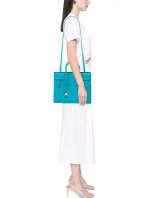 Saint Laurent Sac De Jour Satchel - Blue