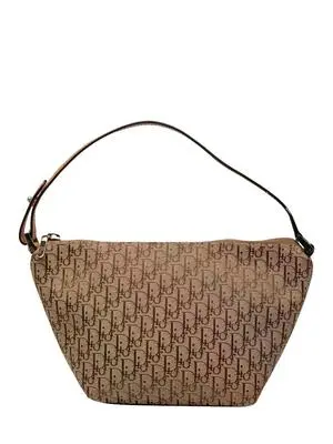 Dior Diorissimo Trotter Canvas Handbag - Brown