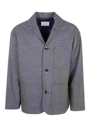 NINE:INTHE:MORNING Nine In The Morning Check Wool Jacket