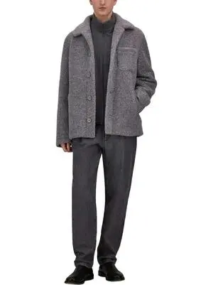 Herno Stretch-wool Lightweight Jacket - Grey