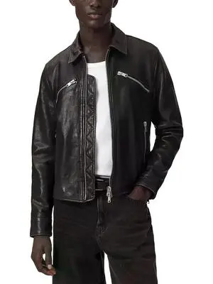 ALLSAINTS Verdi Leather Jacket - Black