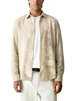 Marc O'polo Check-pattern Long-sleeve Shirt - Neutrals