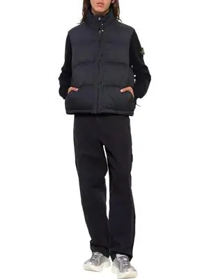 Stone Island G100004 Matt Ripstop Cordura Padded Gilet - Blue