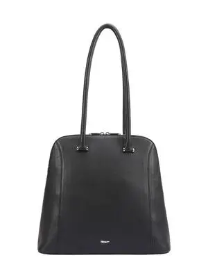 Paul Costelloe Tayota Leather Shoulder Bag - Black