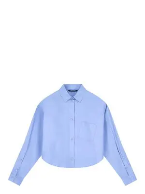 ARMANI EXCHANGE Armani Exchange Organic Cotton Poplin Regular Fit Shirt