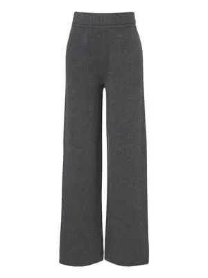 RÓHE Wool-blend Wide-leg Pants - Grey