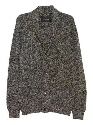 Tagliatore Shawl-collar Cardigan - Grey