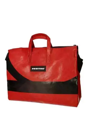 FREITAG Colour-block Design Backpack - Red