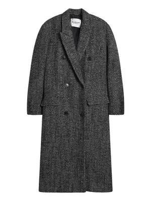 Isabel Marant Étoile Pilda Long Coat - Anthracite