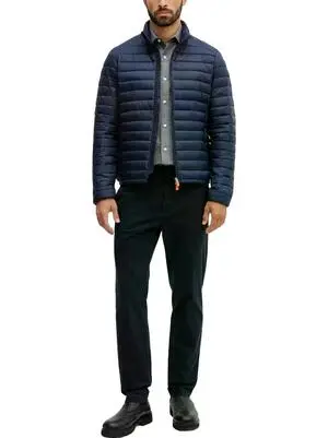 MOS MOSH Buttoned Long-sleeve Shirt - Grey