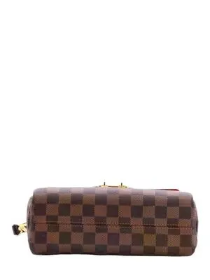 LOUIS VUITTON Croisette Damier Ebene Handbag - Brown