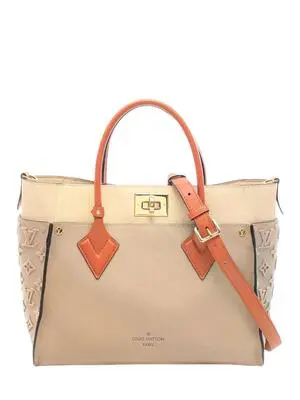 LOUIS VUITTON Monogram On My Side Mm Satchel - Neutrals