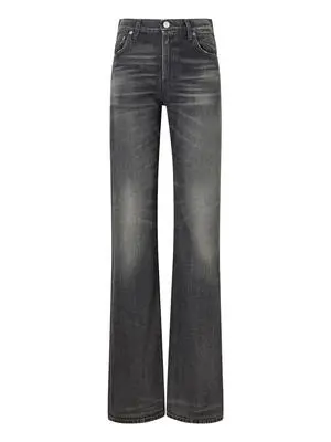 HAIKURE Haikure Star Hedwig High-Rise Straight-Leg Jeans