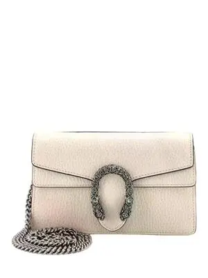 GUCCI Gucci Dionysus Leather Super Mini Clutch Bag