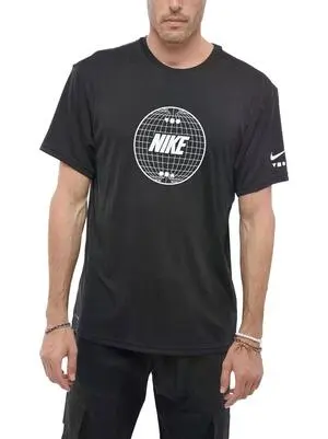 Nike Logo-print T-shirt - Black