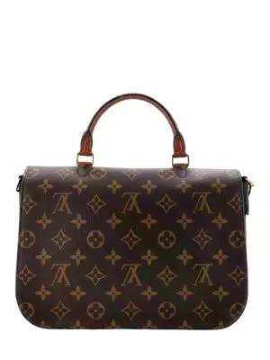 LOUIS VUITTON Monogram Canvas Vaugirard Satchel - Black