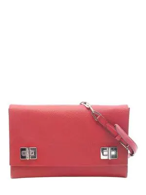 PRADA Prada Saffiano Leather Shoulder Bag