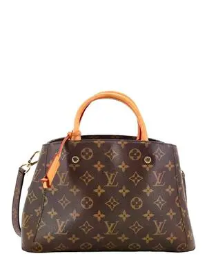 LOUIS VUITTON Monogram Canvas Bb Satchel - Brown