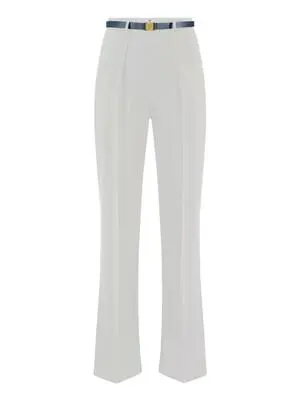 ELISABETTA FRANCHI Elisabetta Franchi Belted Waist Trousers