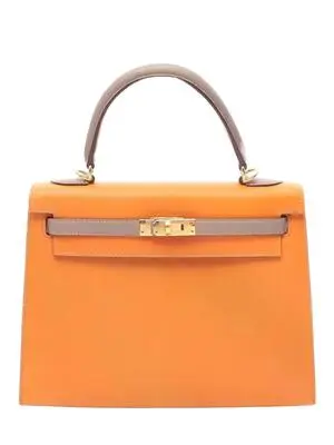 Hermès Kelly 25 Tote Bag - Orange