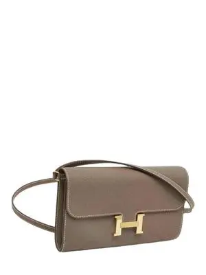 Hermès 2024 Constance Clutch Bag Grey