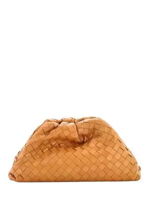 BOTTEGA VENETA The Pouch Intrecciato Nappa Teen Crossbody Bag