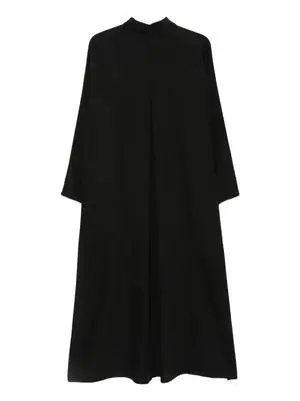 Dusan Garze Wool Kaftan - Black