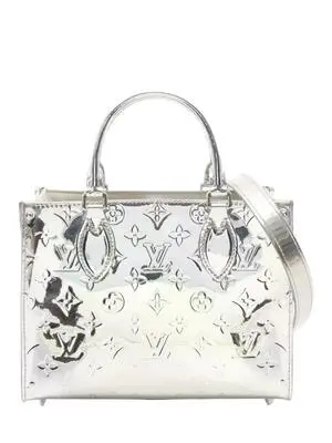 LOUIS VUITTON Louis Vuitton Monogram Miroir Tote Bag Grey