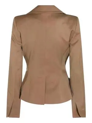 VIVIENNE WESTWOOD Asymmetric Draped Blazer - Brown