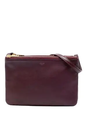 CELINE Celine Small Lambskin Trio Crossbody Bag