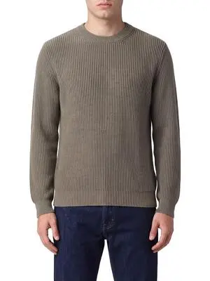 ROBERTO COLLINA Merino Wool Crewneck Sweater - Green