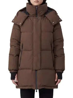 Herno Short Hooded Quilted Nylon Down Jacket With Water-repellent Finish - Green