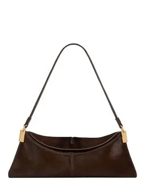 Balmain Small Pony Hair 64-83 Shoulder Bag - Brown