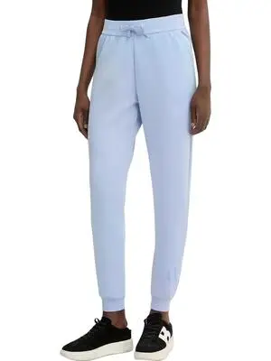 Armani Exchange Rhinestone Logo Track Pants - Blue