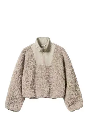 66 NORTH Varmahlið Shearling Sweater - Neutrals