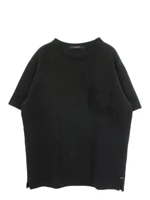 LOUIS VUITTON 2010s Monogram-motif T-shirt - Black