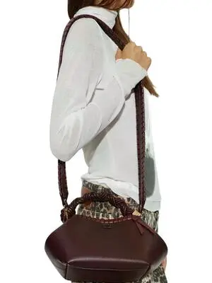 GANNI Bou Tote Bag - Red