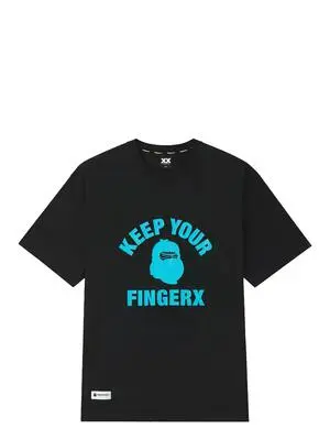 FINGERCROXX Graphic-print Cotton T-shirt - Black
