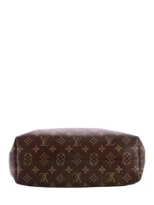 LOUIS VUITTON Monogram Canvas Pm Hobo Bag - Brown