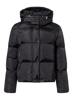Moncler Castelnew Detachable-hood Shell Jacket - Black