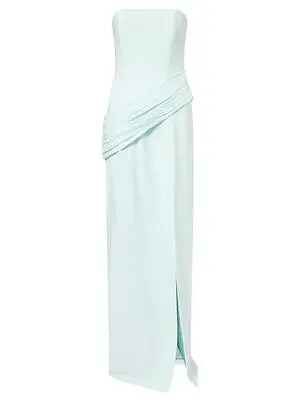 SABINA BILENKO Sabina Bilenko Draped Crepe Maxi Dress
