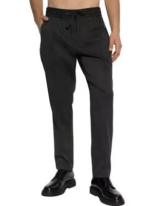 Dolce & Gabbana Drawstring-waist Trousers - Black