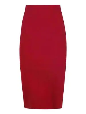 Chiara Boni La Petite Robe Lumi Pencil Midi Skirt - Red