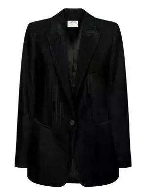 FORTE_FORTE Forte Forte Ribbed Velvet Blazer