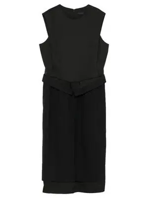 JUUN.J Sleeveless Belted Dress - Black