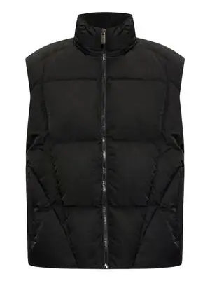 Off-White Quilted Gilet - Black